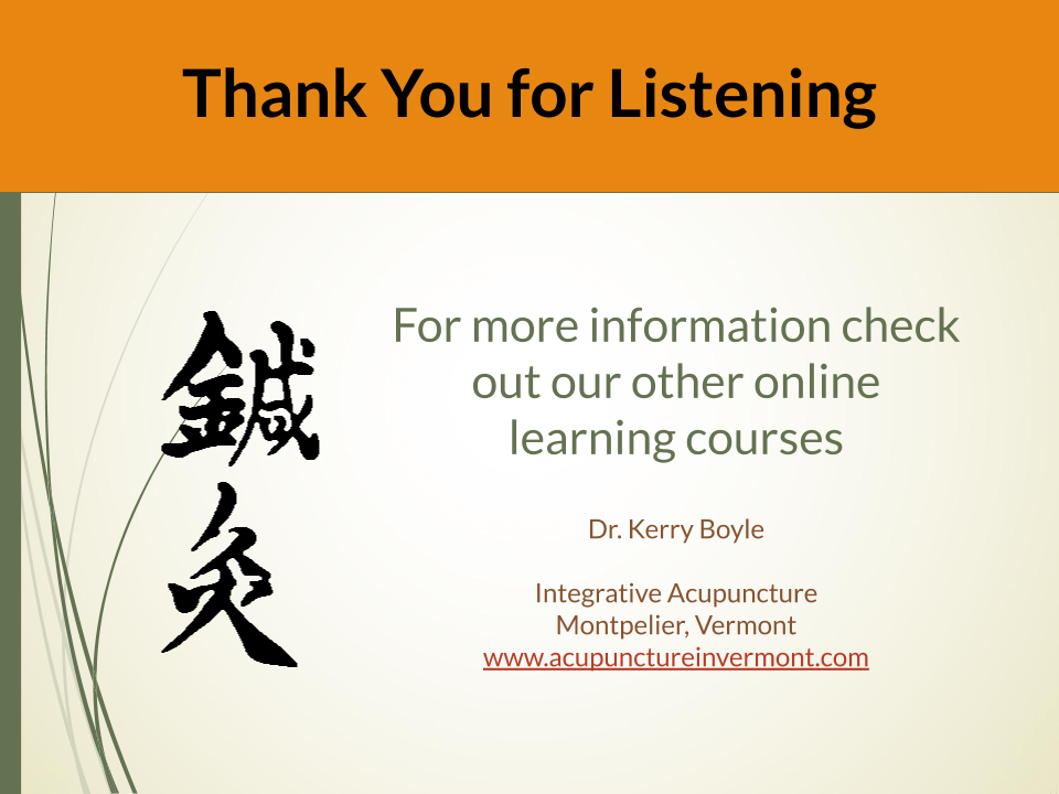 Demystifying Acupuncture 2020.pptx - Integrative Acupuncture Demystifying Acupuncture 2020.pptx - Integrative Acupuncture