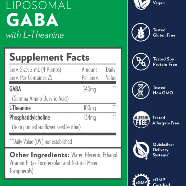 Liposomal GABA with L-Theanine - Integrative Acupuncture